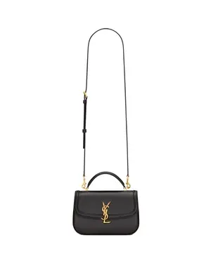 Saint Laurent Solferino Shoulder Bag - Black