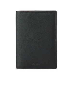 Loro Piana Extra Passport Holder - Black