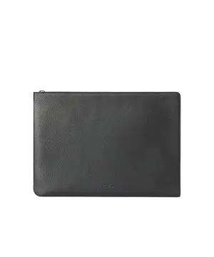 Loro Piana Zippered Briefcase - Black
