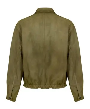 Prada Zippered Leather Jacket