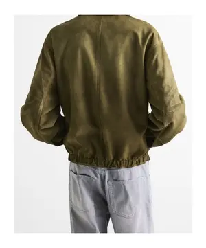 Prada Zippered Leather Jacket