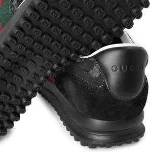Gucci Gg Monogram Lace-up Sneakers