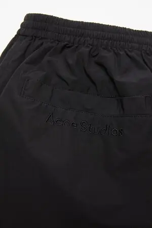 Acne Studios Relaxed Fit Wide Leg Trousers