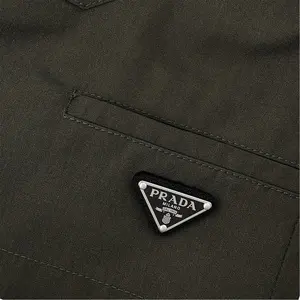 Prada Logo Patch Elasticated Waist Shorts - Black