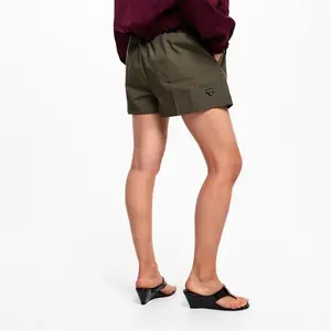 Prada Logo Patch Elasticated Waist Shorts - Black