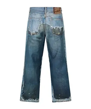 Acne Studios Trompe L'oeil Jeans