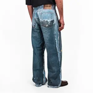Acne Studios Trompe L'oeil Jeans