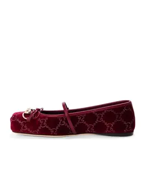 Gucci Horsebit Ballet Flats - Brown