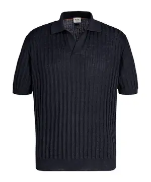 TOD'S V-neck Knit T-shirt - Blue