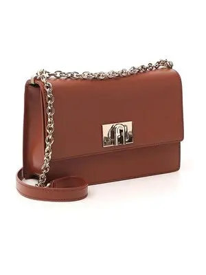 Furla 1927 Small Crossbody Bag - Brown
