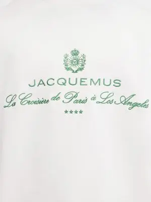 Jacquemus The Venice Logo Embroidered Sweatshirt