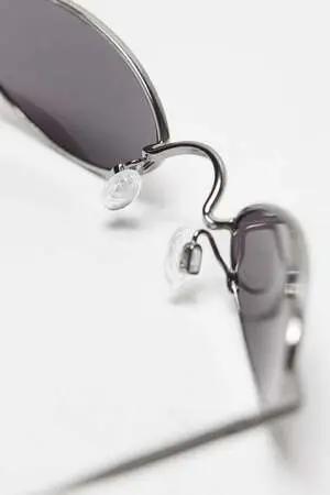 Acne Studios Oval Frame Sunglasses