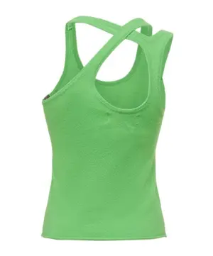 Extreme Cashmere Raver Asymmetric Cashmere Blend Top