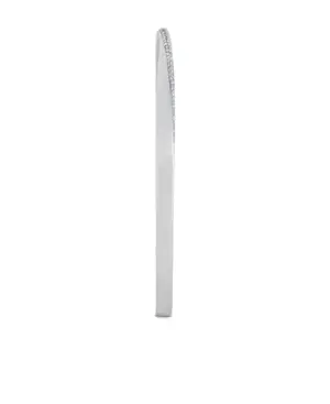 Celine Torsion Bracelet In White Gold And Diamonds