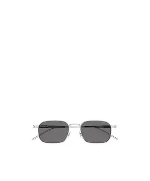 Montblanc Eyewear Square Frame Sunglasses - Silver
