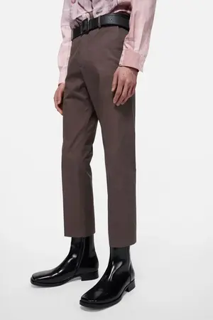 Acne Studios Tailored Cotton Trousers