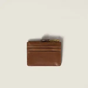 Miu Miu Nappa Leather Card Holder