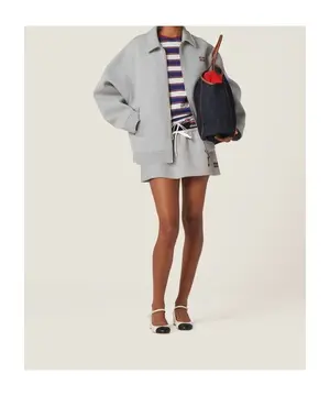 Miu Miu Jersey Blouson Jacket