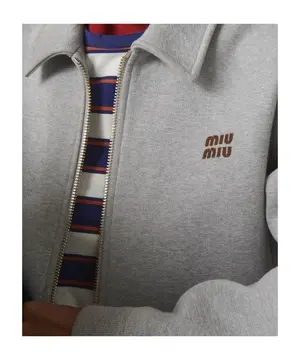 Miu Miu Jersey Blouson Jacket
