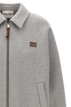 Miu Miu Jersey Blouson Jacket