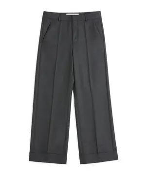 Valentino Garavani Gabardine Pleated Trousers