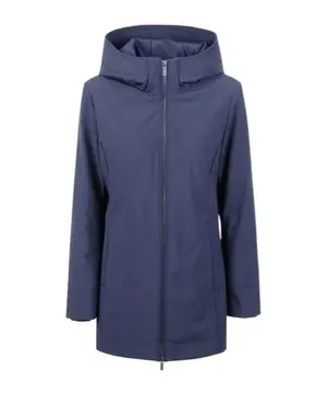 Woolrich Hooded Casual Jacket - Blue