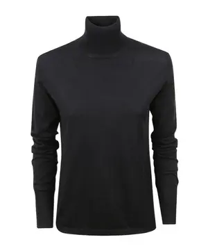 Aspesi Turtleneck Sweater - Black