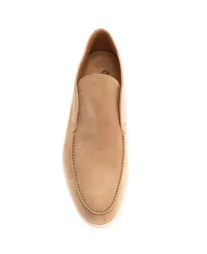 Loro Piana Round-head Flat Ankle Boots