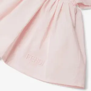 Fendi Embroidered Baby Dress