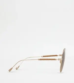 TOD'S Aviator Full Rim Sunglasses