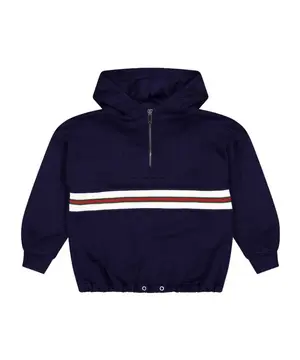 Gucci Zippered Hoodie - Black