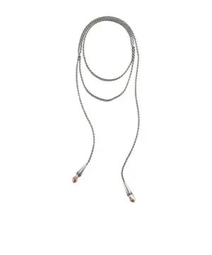 Bottega Veneta Pearl Scarf Necklace