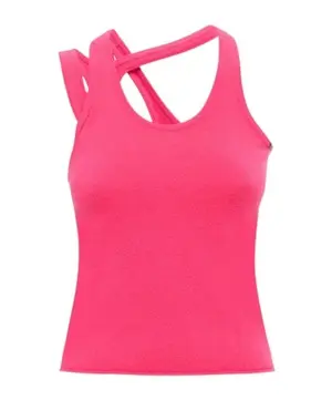 Extreme Cashmere Raver Asymmetric Cashmere Blend Top - Pink