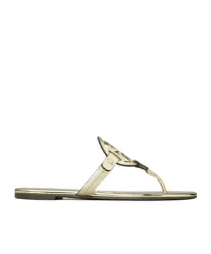 Tory Burch Logo Flip-flops - Nude