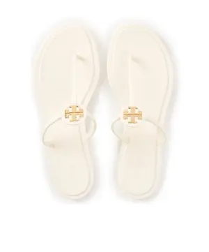 Tory Burch Logo Flip Flops