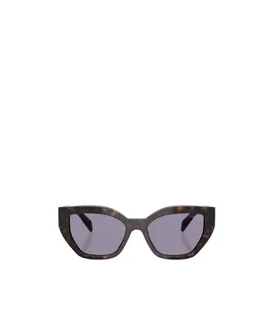 Prada Butterfly Frame Sunglasses With Tinted Lenses