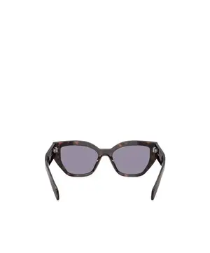 Prada Butterfly Frame Sunglasses With Tinted Lenses