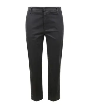 DONDUP Slim Fit Pants - Black