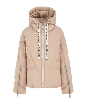 Khrisjoy Iconic Milano Hooded Zip-up Padded Jacket
