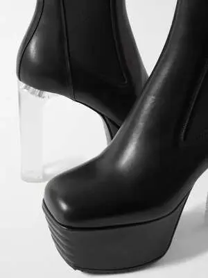 Rick Owens 135mm Minimal Grill Beatle 65 Boots
