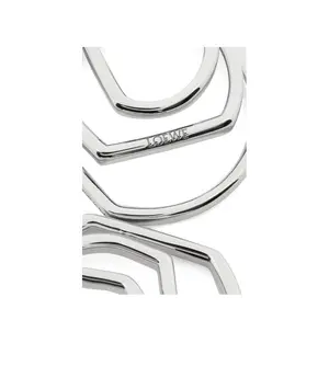 Loewe Stacked Hoop Earrings