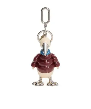 Moncler Duck Keychain - Nude