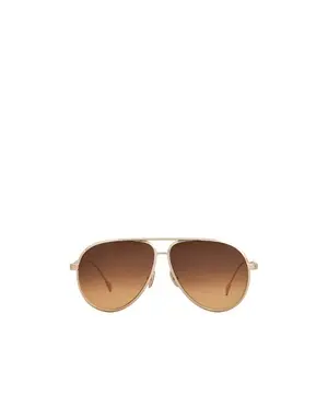 TOD'S Aviator Full Rim Sunglasses - Brown