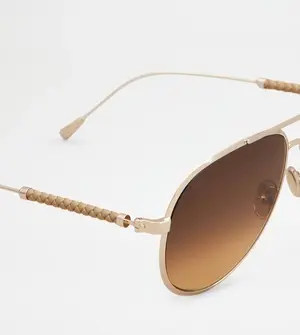 TOD'S Aviator Full Rim Sunglasses