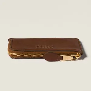 Miu Miu Nappa Leather Envelope Card Holder