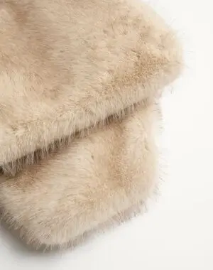 Valentino Garavani Faux Fur Scarf