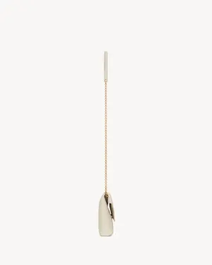 Saint Laurent Cassandre Small Chain Clutch In Lambskin