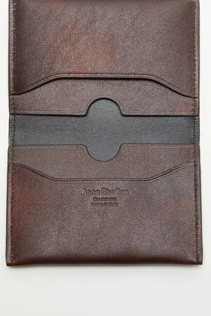 Acne Studios Logo Lettering Folded Wallet