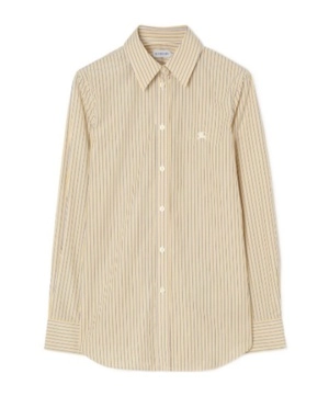 Burberry Slim Fit Striped Cotton Shirt