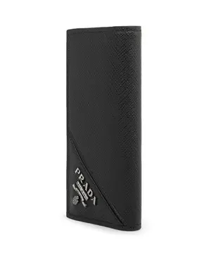 Prada Saffiano Leather Keychain